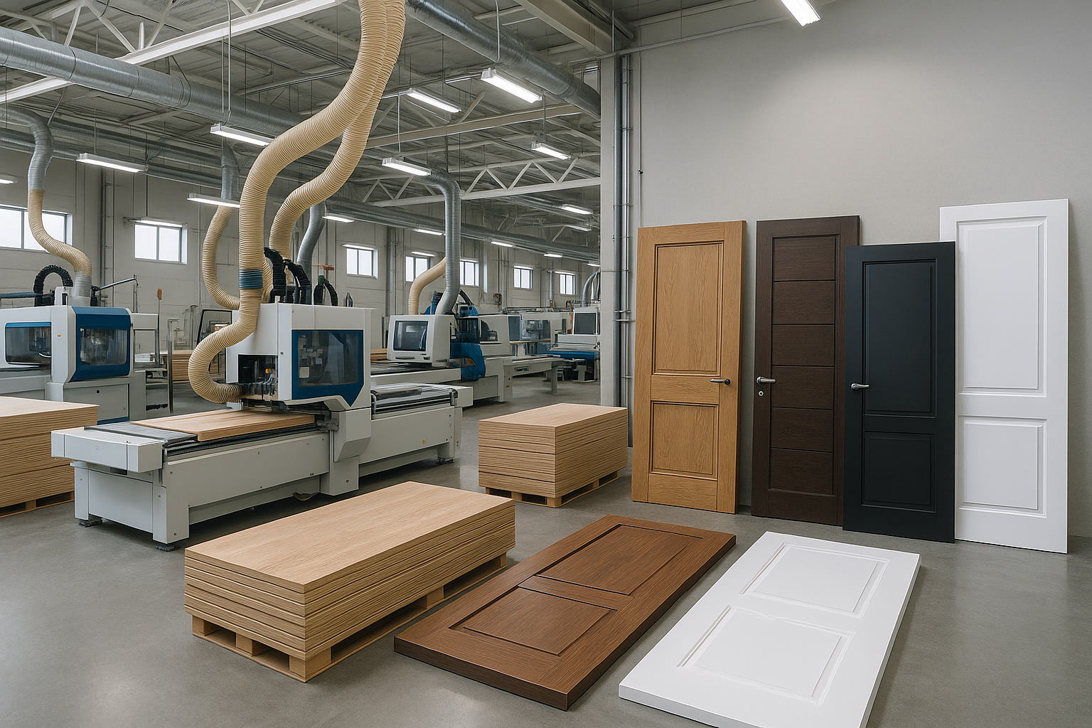 Wooden doors factory | Mez