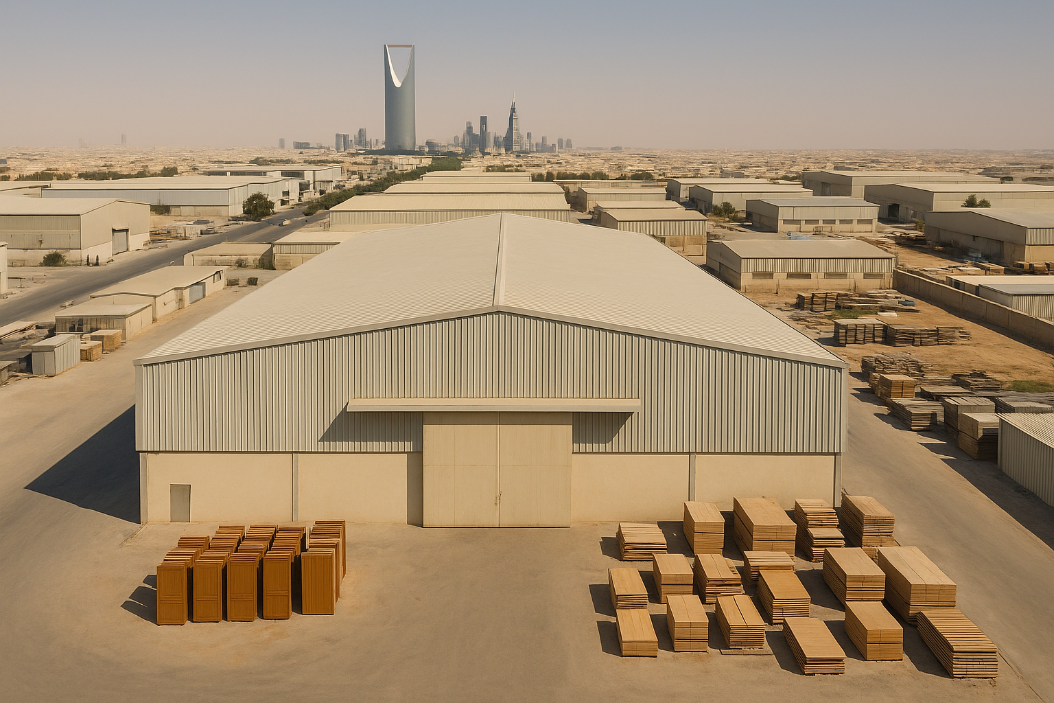 Wooden doors factory in Saudi Arabia | Mez